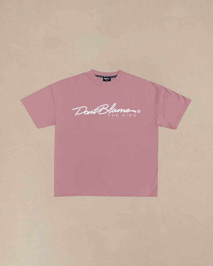 DBTK Cursive Tee, Men's Fashion, Tops & Sets, Tshirts & Polo Shirts on ...