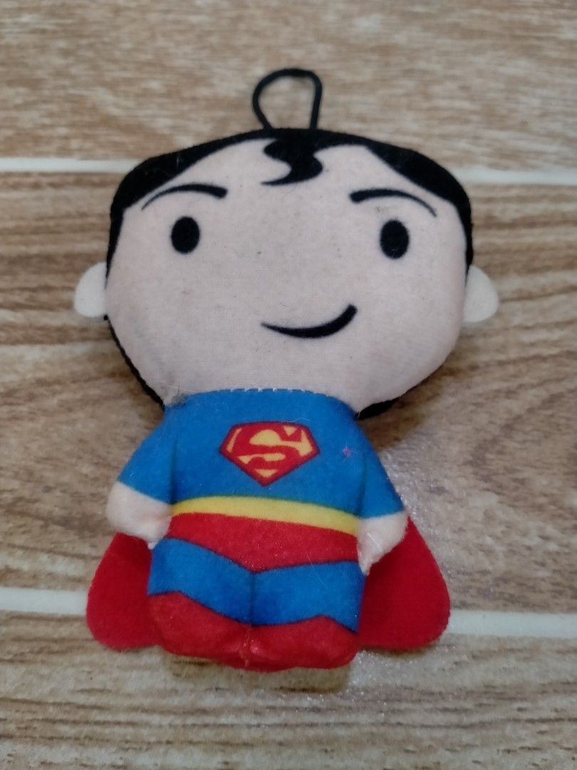 DC COMIC HANGTAG SUPERMAN/CYBORG AND SNOW LEOPARD STUFF TOYS, Hobbies ...