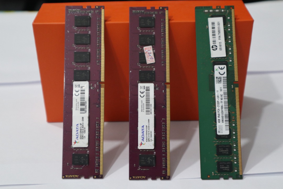 DDR4 2133 4gb x 3 Desktop ram (12 gb total), Computers & Tech, Parts ...