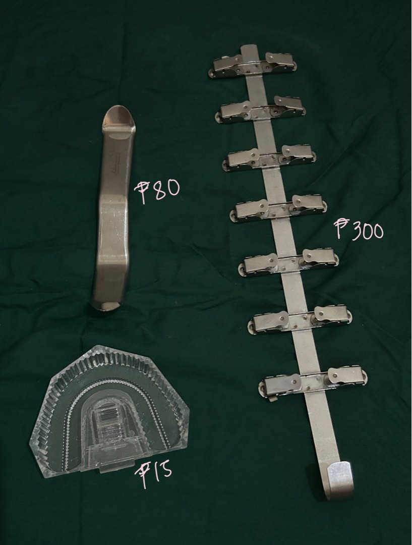 Dental Film hanger, Minesotta rectractor, Die lock tray, Health ...