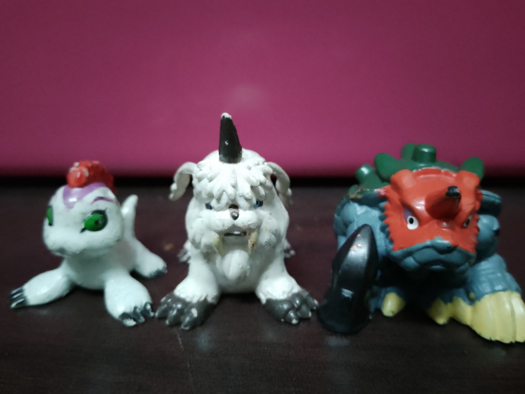 Digimon Set Gomamon , Ikkakumon , Zudomon, Hobbies & Toys, Toys & Games ...