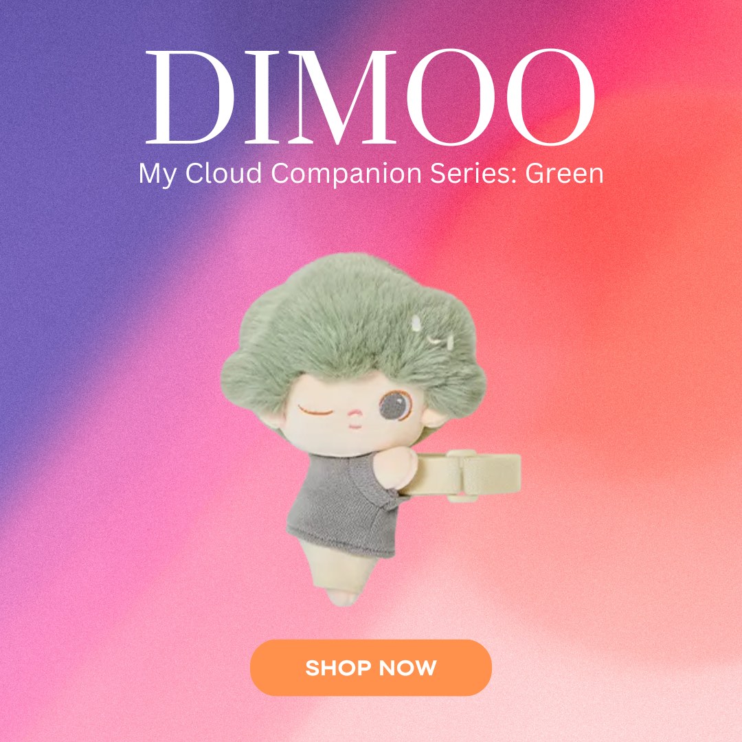 DIMOO My Cloud Companion - Green, Hobbies & Toys, Toys & Games on Carousell