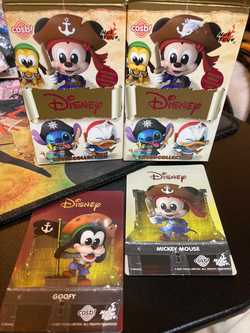 Disney Cosbi Collection: Mickey Mouse and Goofy (Set of 2), Hobbies ...