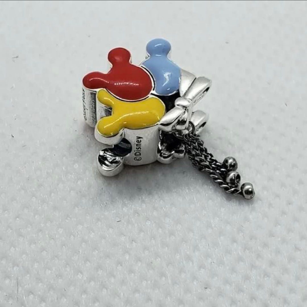 Disney Parks Pandora Mickey Mouse Balloons Charm WDW DL Exclusive Dangle NIB, Women's Fashion ...