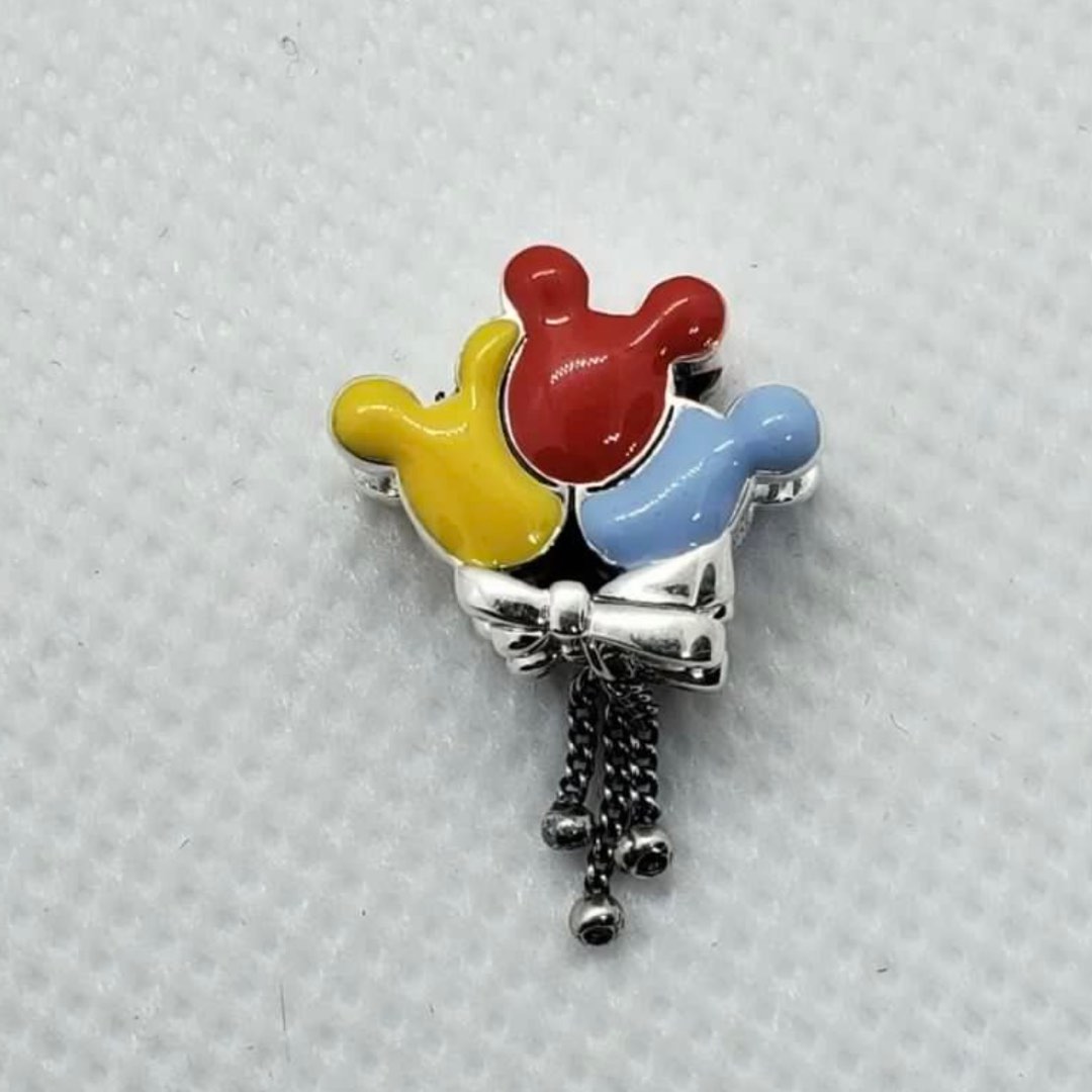 Disney Parks Pandora Mickey Mouse Balloons Charm WDW DL Exclusive Dangle NIB, Women's Fashion ...