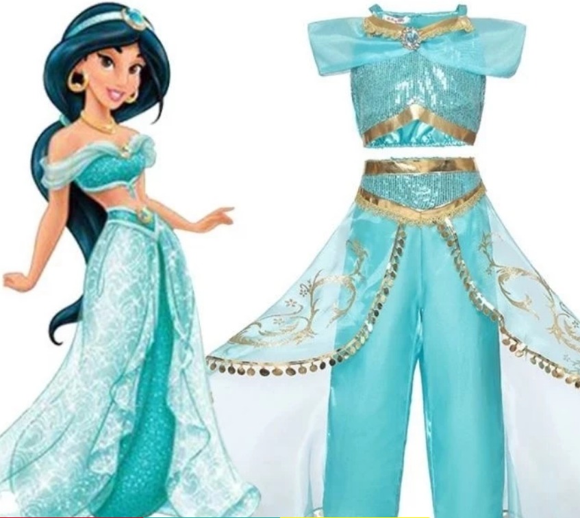 Disney Princess Jasmine Aladdin Performance Dance Party Set, Babies ...