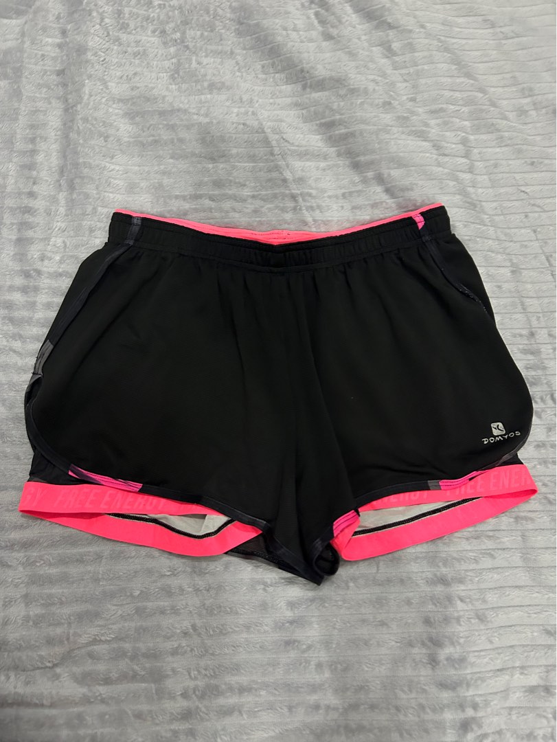Domyos by Decathlon running short, Women's Fashion, Activewear on Carousell