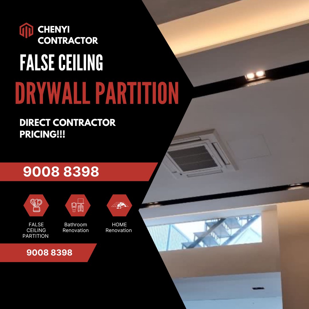 False ceiling/Drywall partition and false ceiling / Direct False ...
