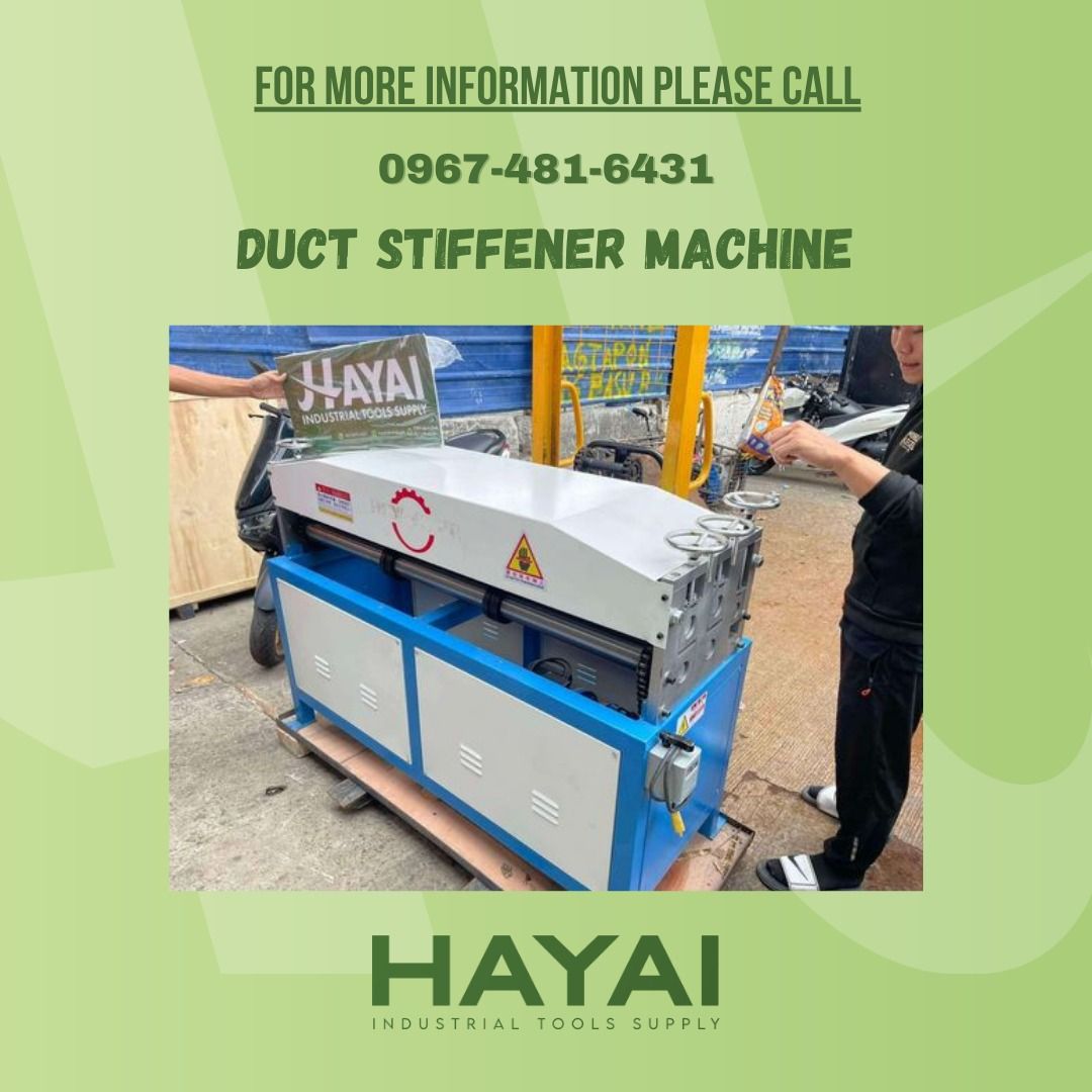 Duct Stiffener Machine 5 Beading Kine / 5 Roller / Single Phase ...