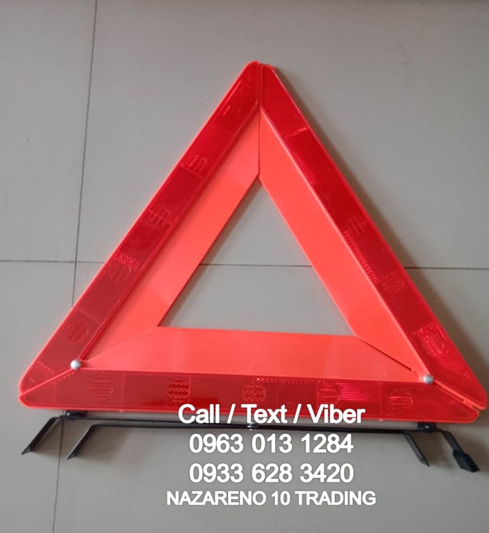 Early Warning Device Reflective Sign, Looking For on Carousell