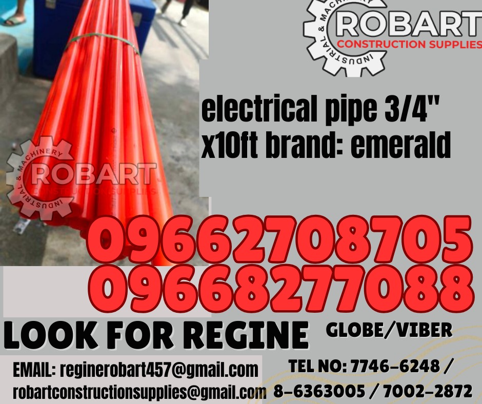 electrical pipe 3/4'' x10ft brand: emerald, Commercial & Industrial ...