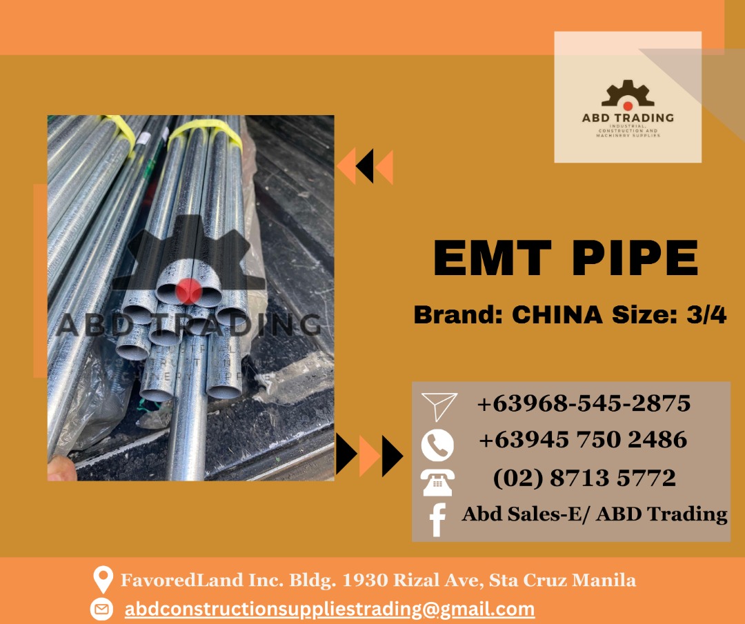 EMT PIPE, Commercial & Industrial, Construction Tools & Equipment on ...