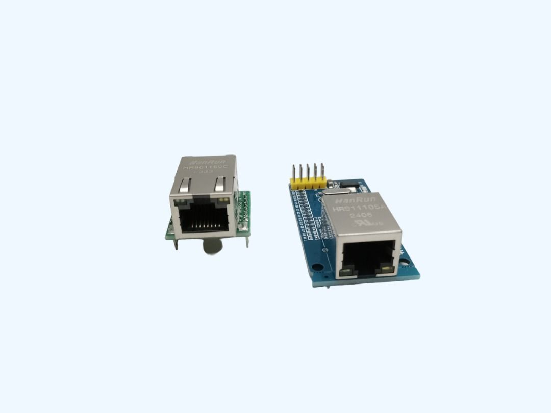 ETHERNET NETWORK MODULE HARDWARE SPI to LAN/ ETHERNET TCP / IP 51 / STM32, 1-PC per ORDER ...