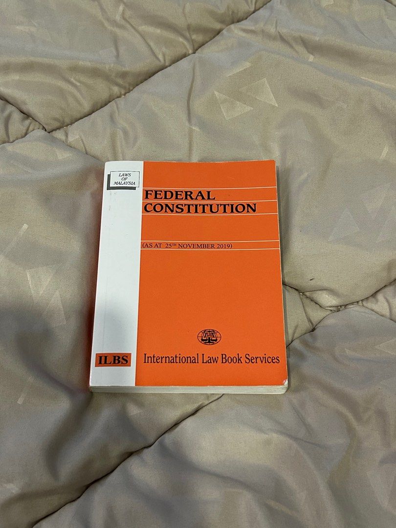 Federal Constitution (pocket size) as at 2019, Hobbies & Toys, Books ...
