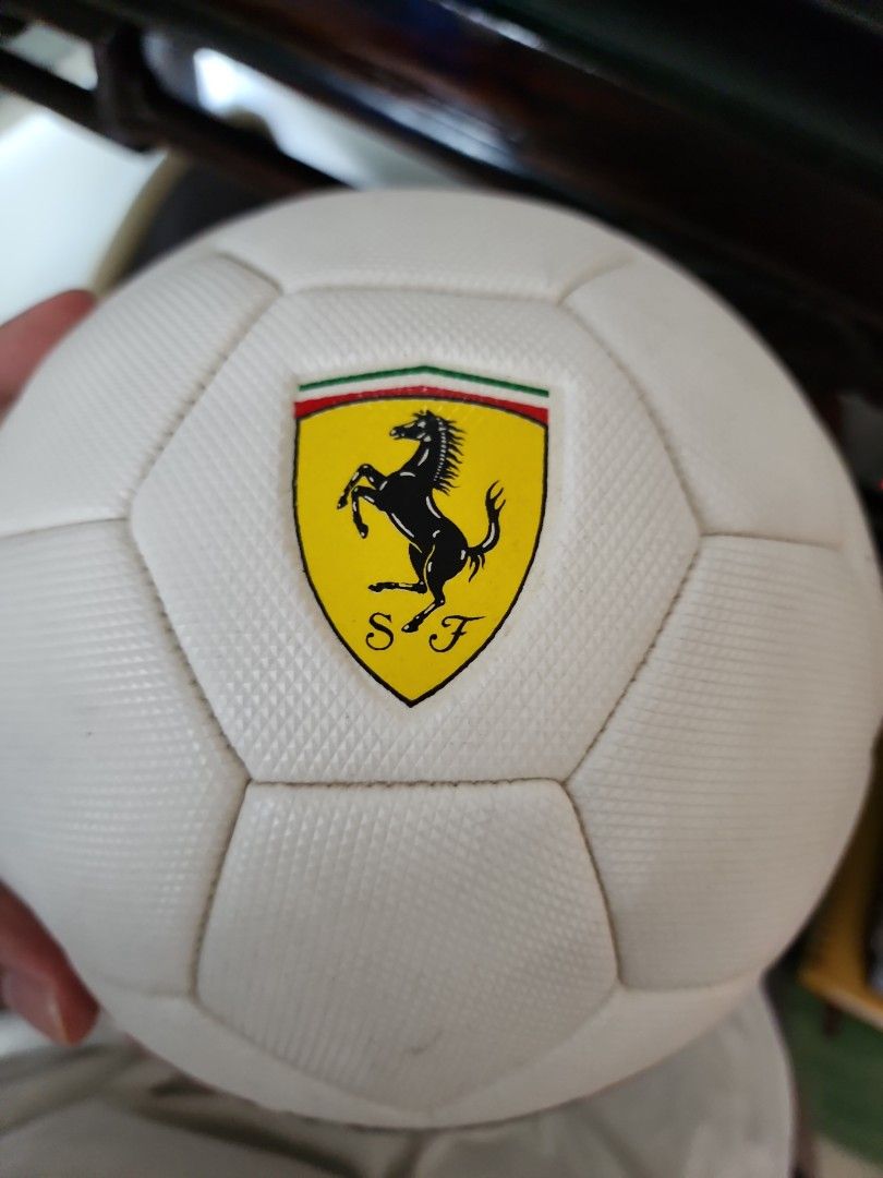 Ferrari Scuderia Soccer Ball Limited Edition, Sports Equipment, Sports ...