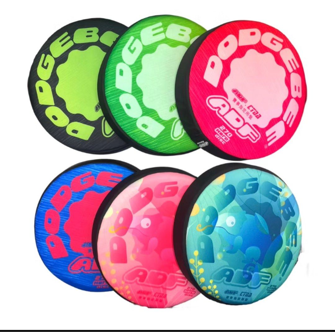 Flying disc 飛盤 躲避飛盤 現貨 原廠公司貨 DODGEBEE 軟式 躲避飛盤 賽事指定用飛盤 運動飛盤 比賽專用盤, 體育器材 ...