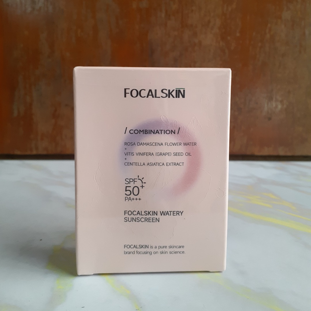 Focalskin Brightening Watery Sunscreen SPF 50+ PA+++, Kesehatan ...