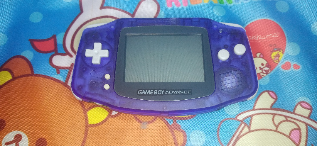 GameBoy Advance 001 (Midnight Purple), Video Gaming, Video Game ...