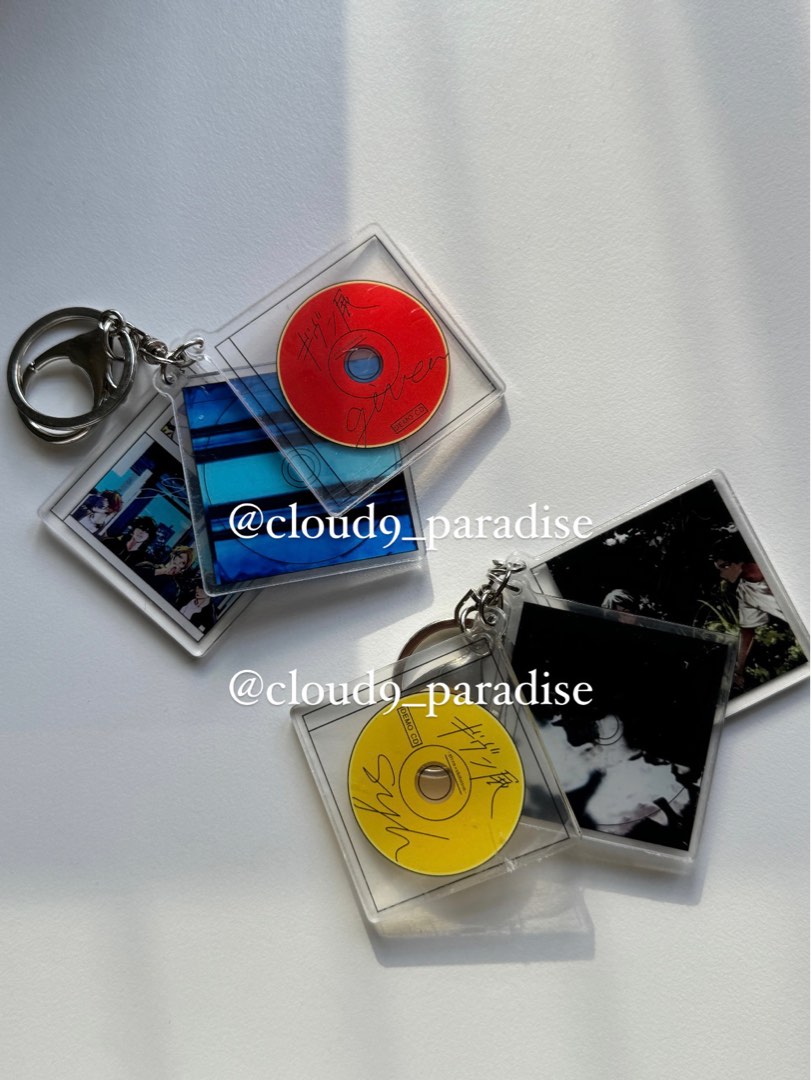 Given anime SYH GIVEN band keychain, Hobbies & Toys, Collectibles ...