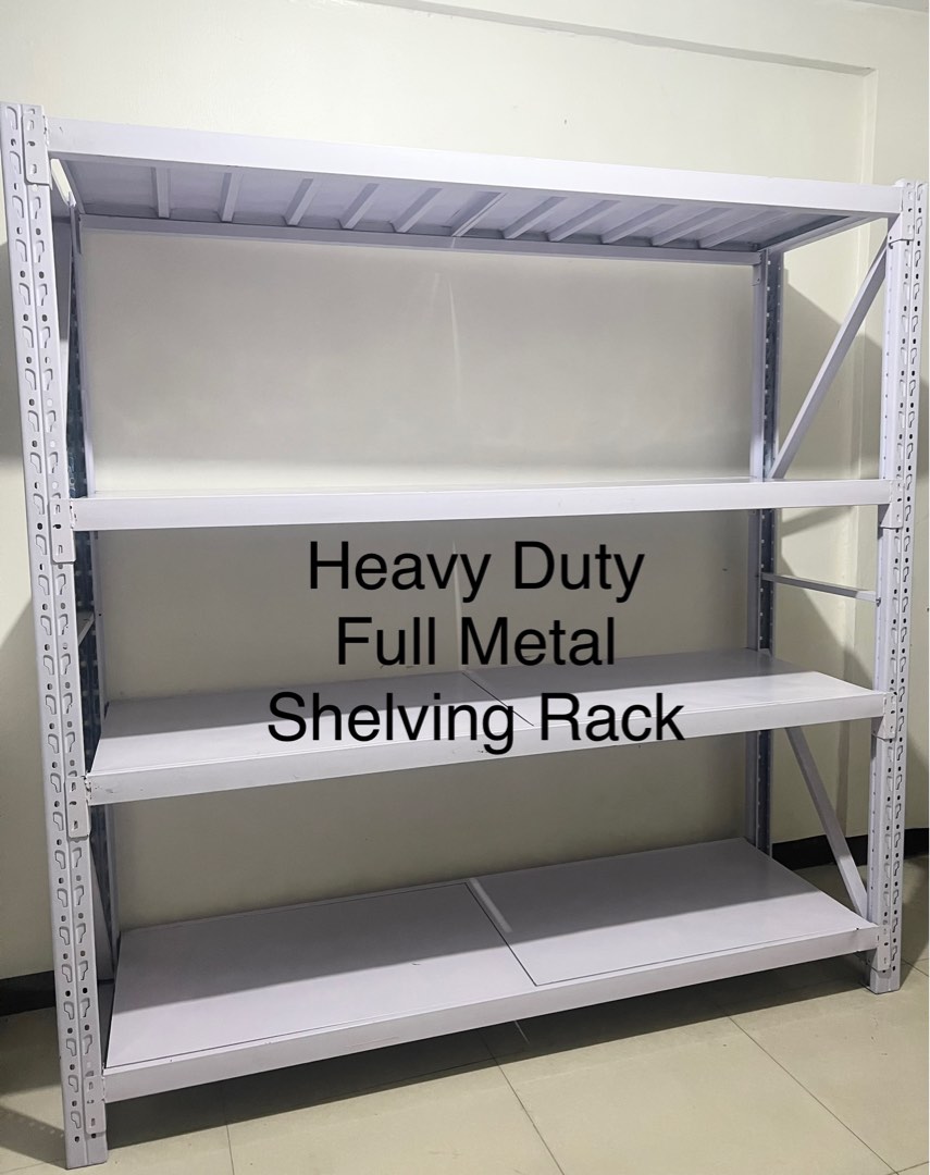 Heavy Duty Full Metal Shelving Rack , Furniture & Home Living, Office ...