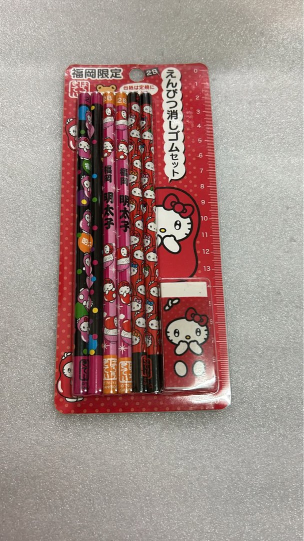 Hello kitty pencil set, Hobbies & Toys, Stationery & Craft, Stationery ...