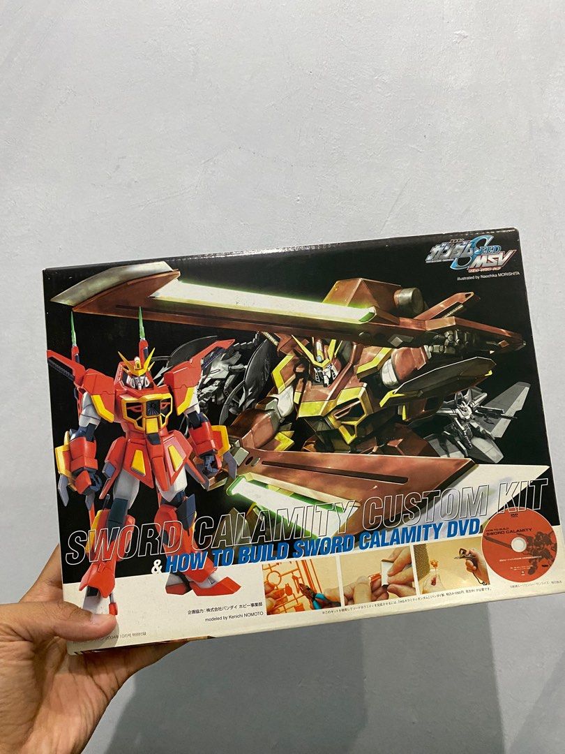 HG sword calamity gundam custom kit, Hobbies & Toys, Toys & Games on ...