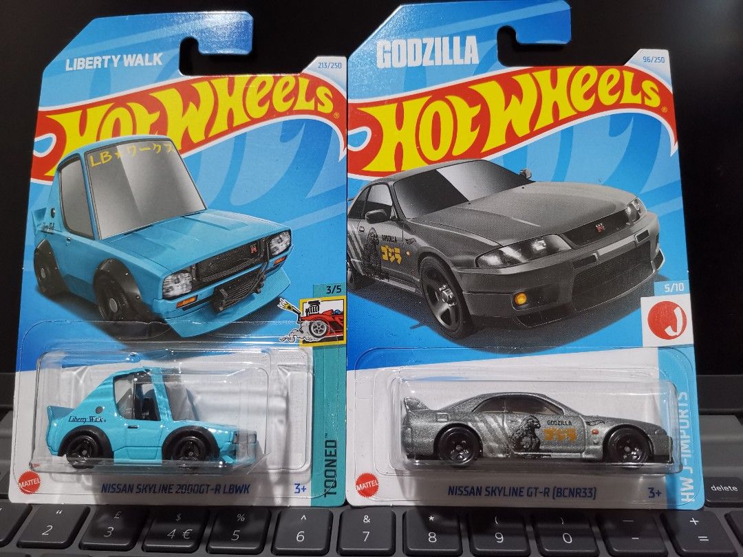 Hot wheels Nissan skyline R33 Godzilla, Hobbies & Toys, Collectibles ...