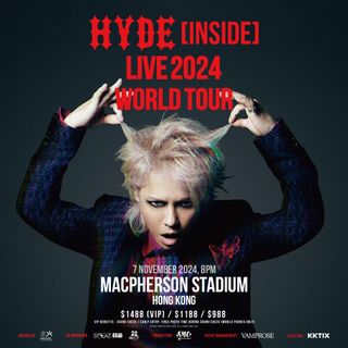 HYDE 2024 INSIDE live tickets/演唱會飛 x 1, 門票＆禮券, 活動門票 - Carousell