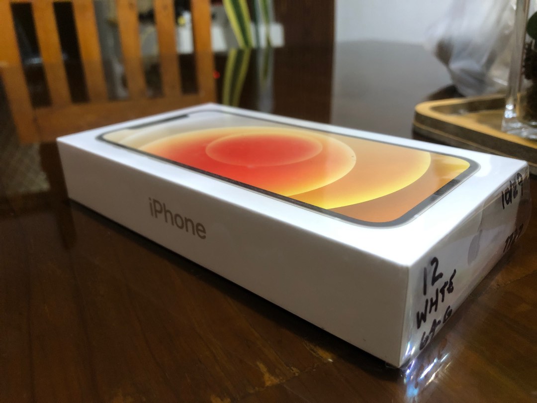 iPhone 12 - White - 64GB - SEALED - Unlocked - ON SALE, Mobile Phones ...