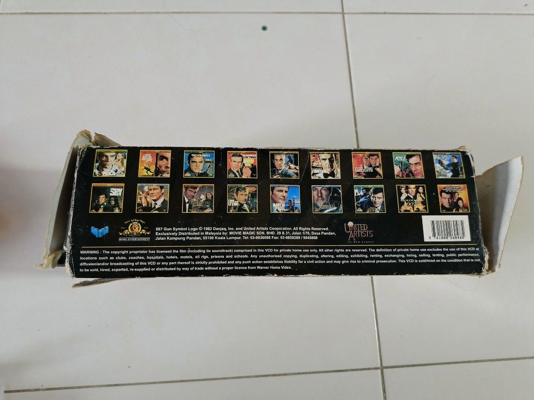 Vintage James Bond VCD collection, Hobbies & Toys, Collectibles ...