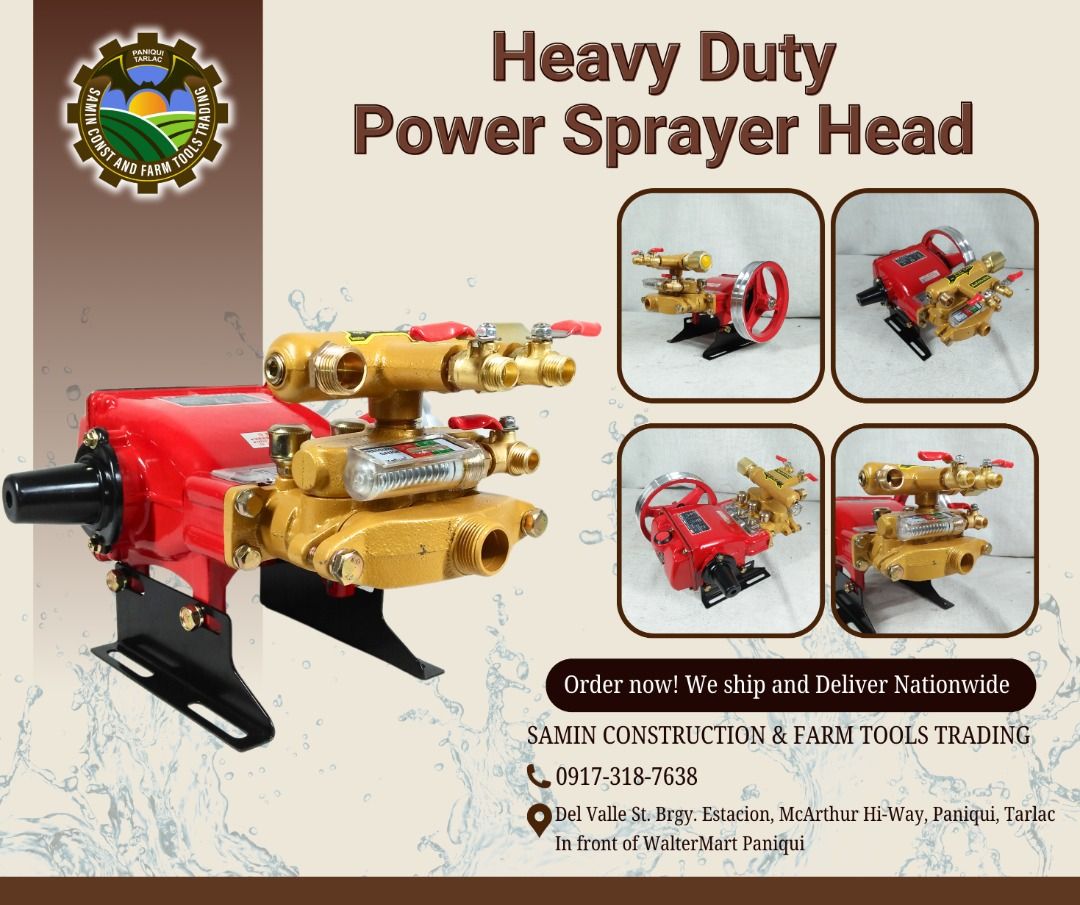 JR Kawasaki Power Sprayer Set with 1.5HP Single Phase Electric Motor ...