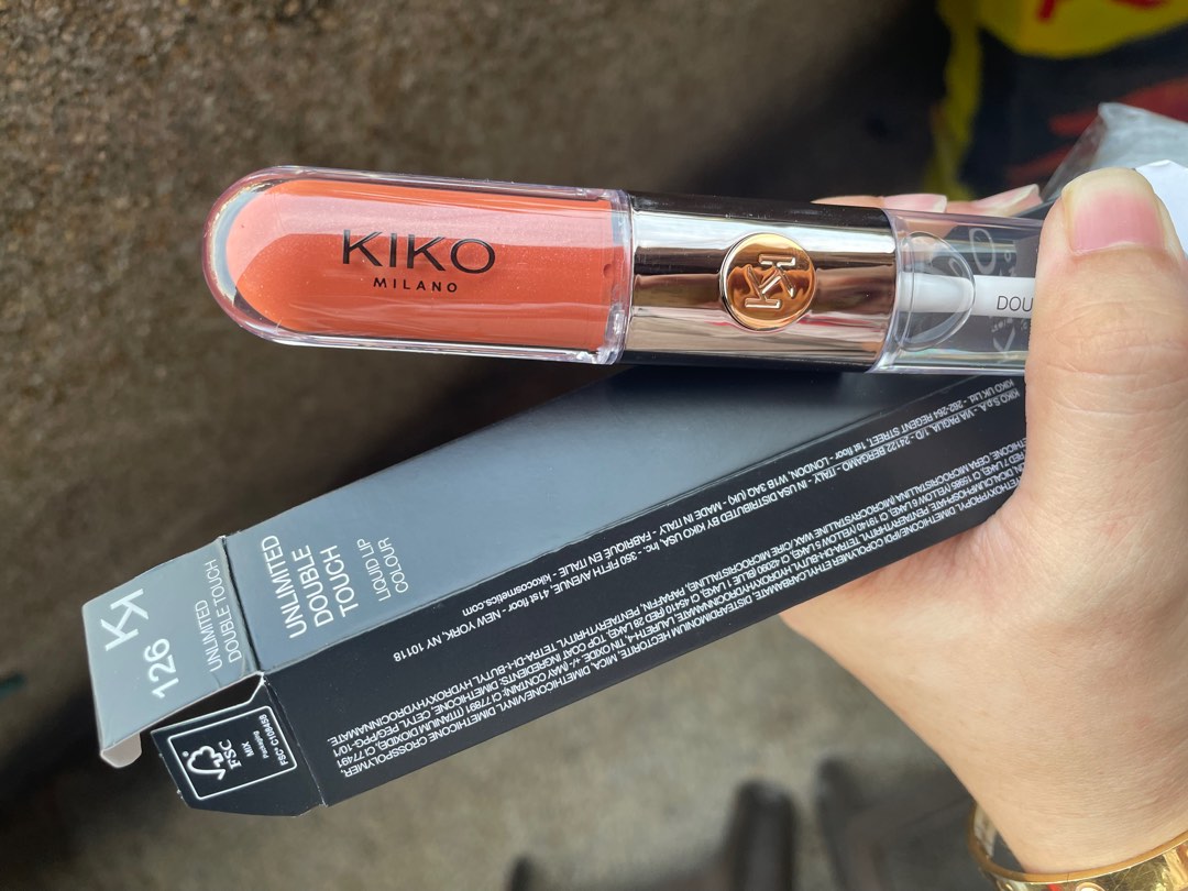 Kiko Milano Unlimited Double Touch 126 Rosy Nude, Beauty & Personal ...