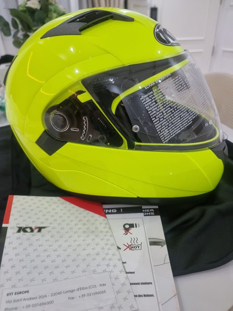 Kyt helmet full face helmet size M (brand new), Motorcycles, Motorcycle ...