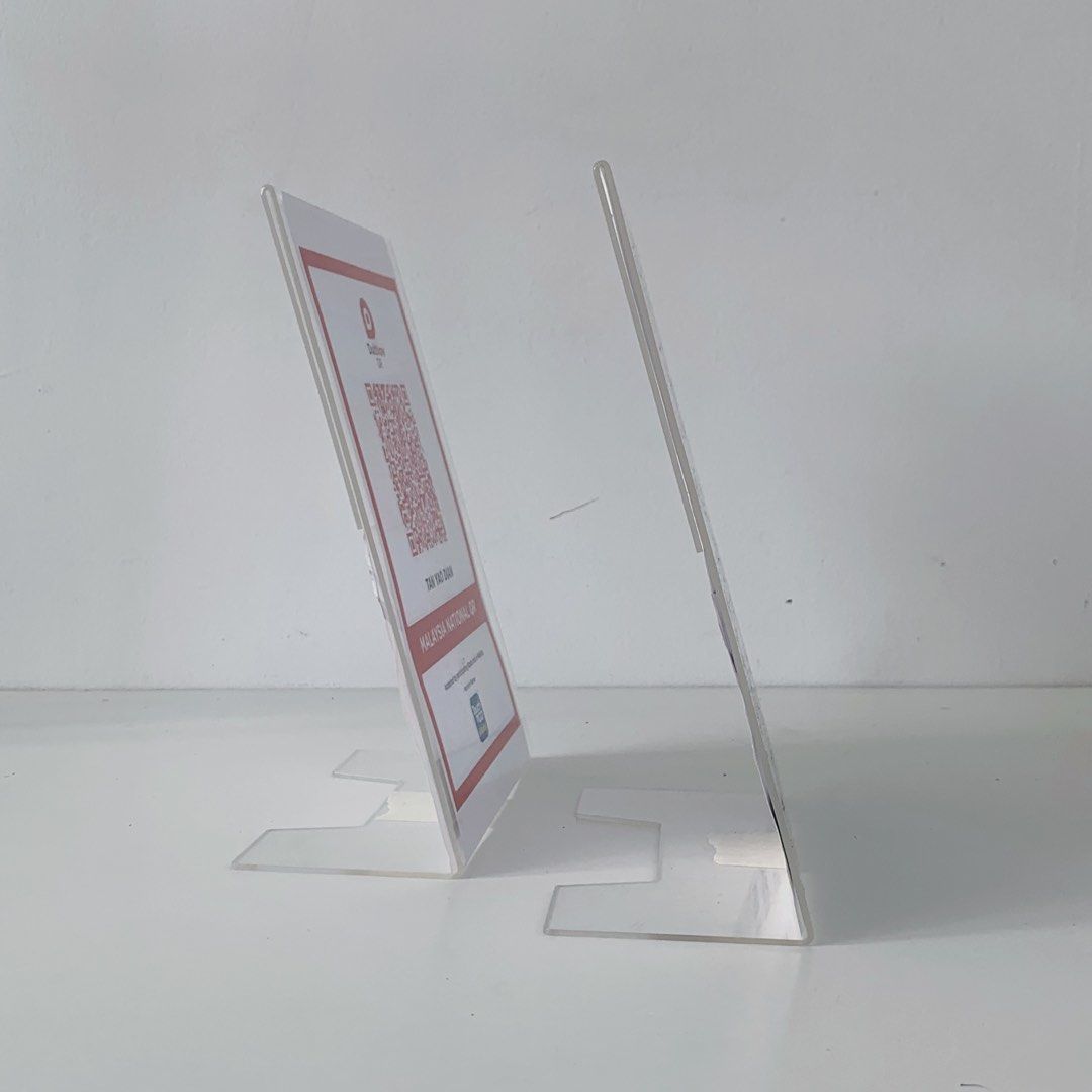 L Stand Display Menu Board, Hobbies & Toys, Stationery & Craft ...