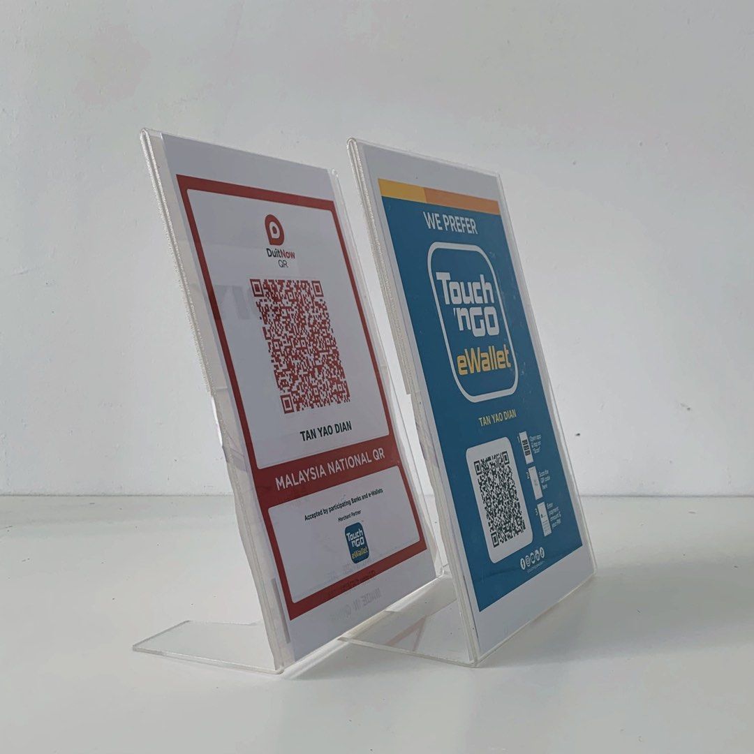 L Stand Display Menu Board, Hobbies & Toys, Stationery & Craft ...