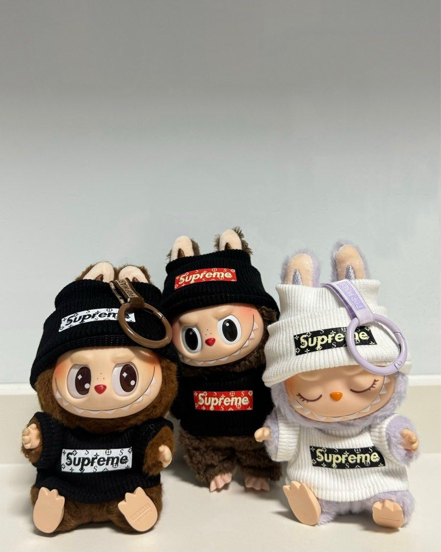 LABUBU SUPREEME OUTFIT, Hobbies & Toys, Toys & Games on Carousell