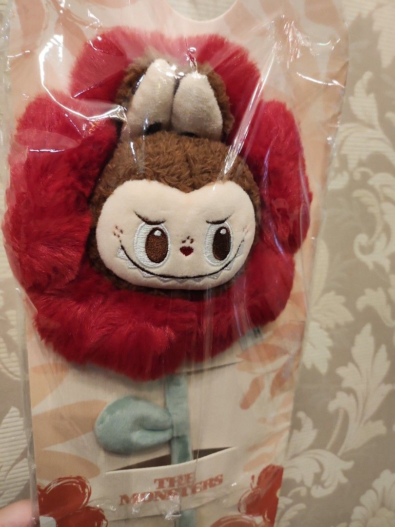Labubu (The Monsters) Flower Plush, Hobbies & Toys, Toys & Games on ...