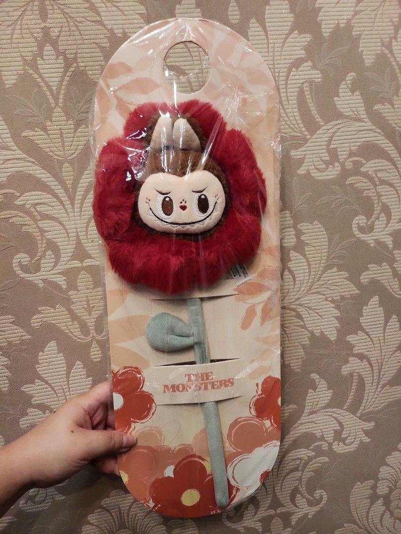 Labubu (The Monsters) Flower Plush, Hobbies & Toys, Toys & Games on ...
