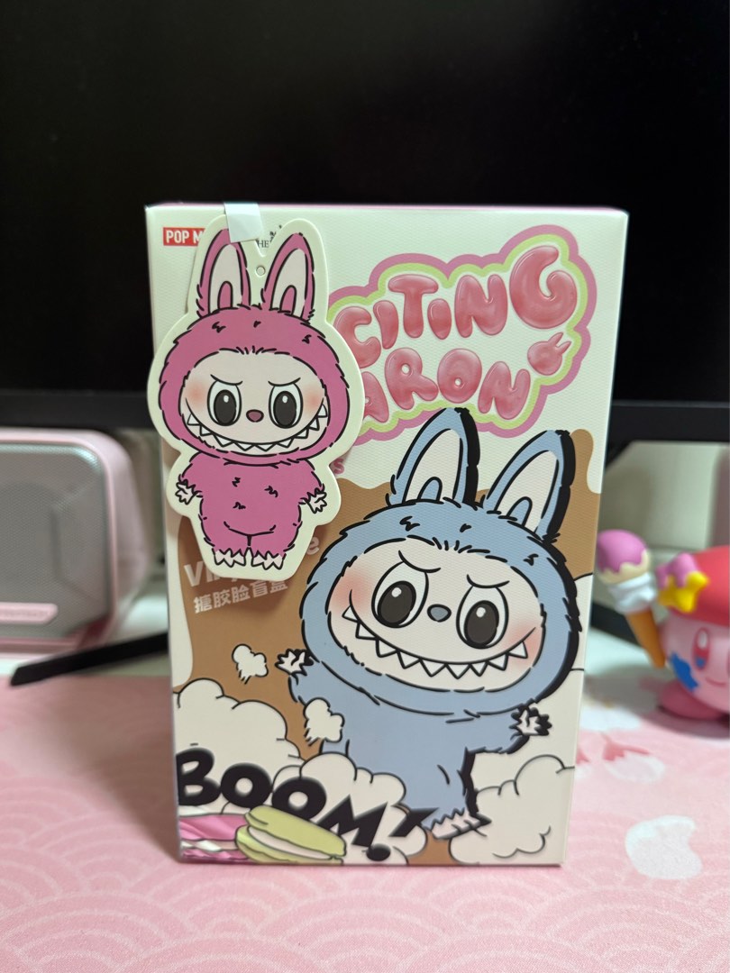 Labubu V1 Exciting Macaron, Hobbies & Toys, Toys & Games on Carousell