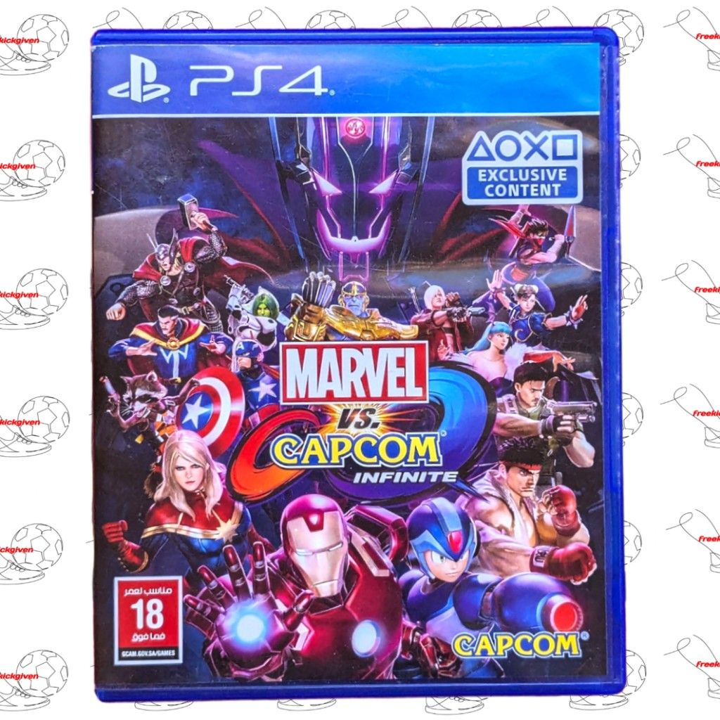 MARVEL VS CAPCOM INFINITE Physical Disc (Region 2), Video Gaming, Video ...