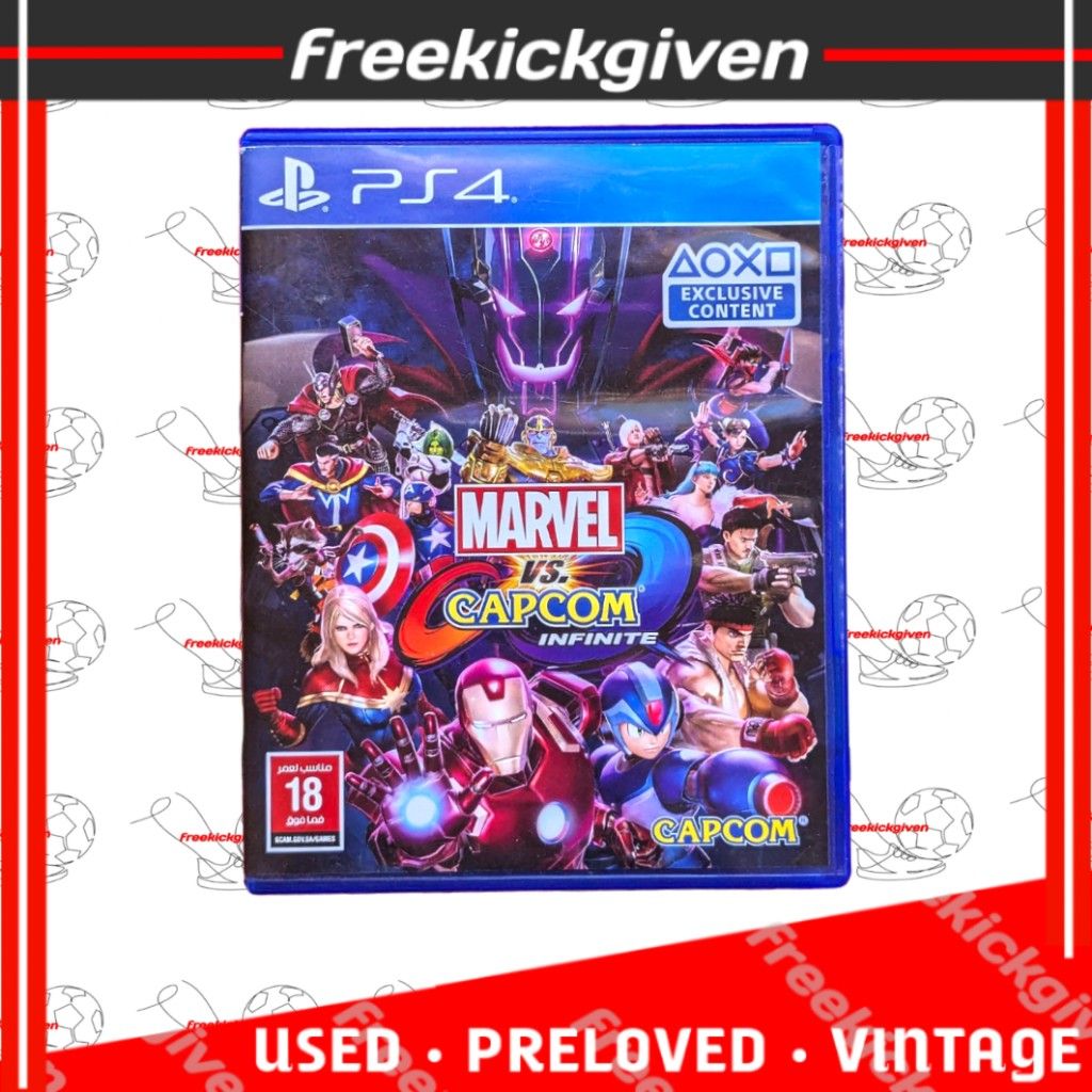 MARVEL VS CAPCOM INFINITE Physical Disc (Region 2), Video Gaming, Video ...