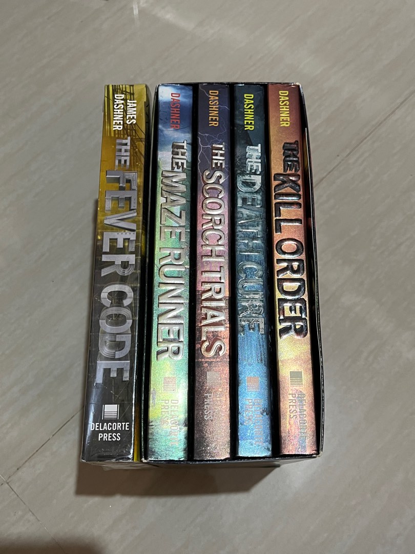 MAZE RUNNER BOOK SET, Hobbies & Toys, Books & Magazines, Fiction & Non ...