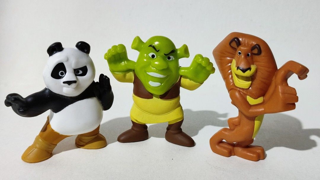 Mcdo & Dreamworks Character Toys, Hobbies & Toys, Toys & Games on Carousell