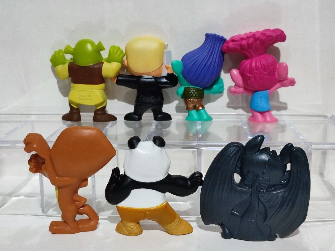Mcdo & Dreamworks Character Toys, Hobbies & Toys, Toys & Games on Carousell