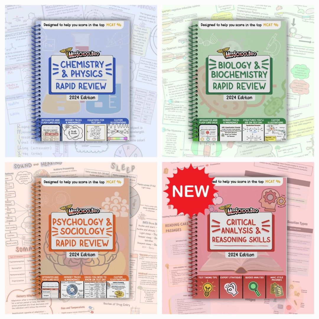 MedSchoolBro MCAT Study Guides (Digital PDFs Only), Hobbies & Toys ...