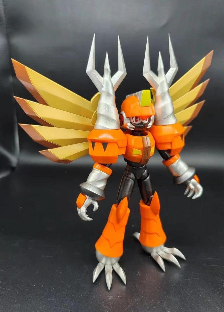 Megaman exe custom, Hobbies & Toys, Toys & Games on Carousell