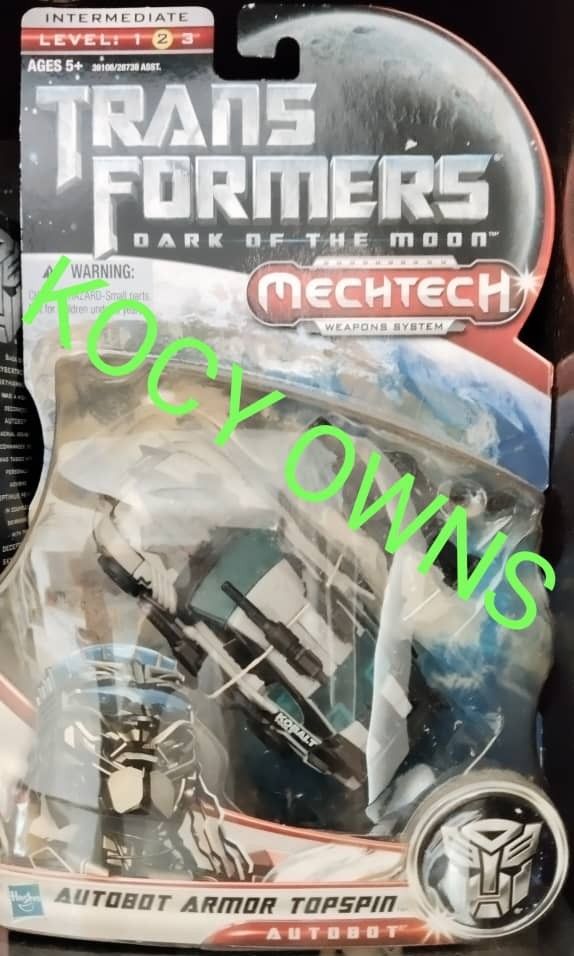 Misb TF Dark Of the Moon Autobot Armour Armor Topspin Transformers ...