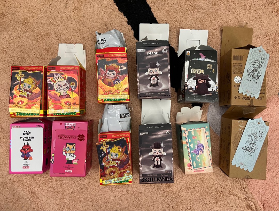 Mix Popmart blink box, Hobbies & Toys, Toys & Games on Carousell