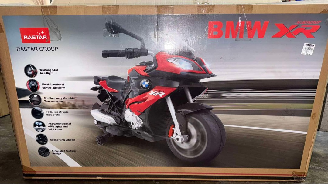 Motorized Rastar BMW S1000 XR Motorcycle, Hobbies & Toys, Toys & Games ...