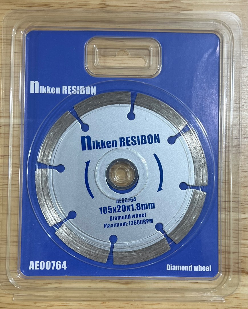 Nikken Resibon Diamond Wheel Cutting Disc AE00764, Everything Else on ...